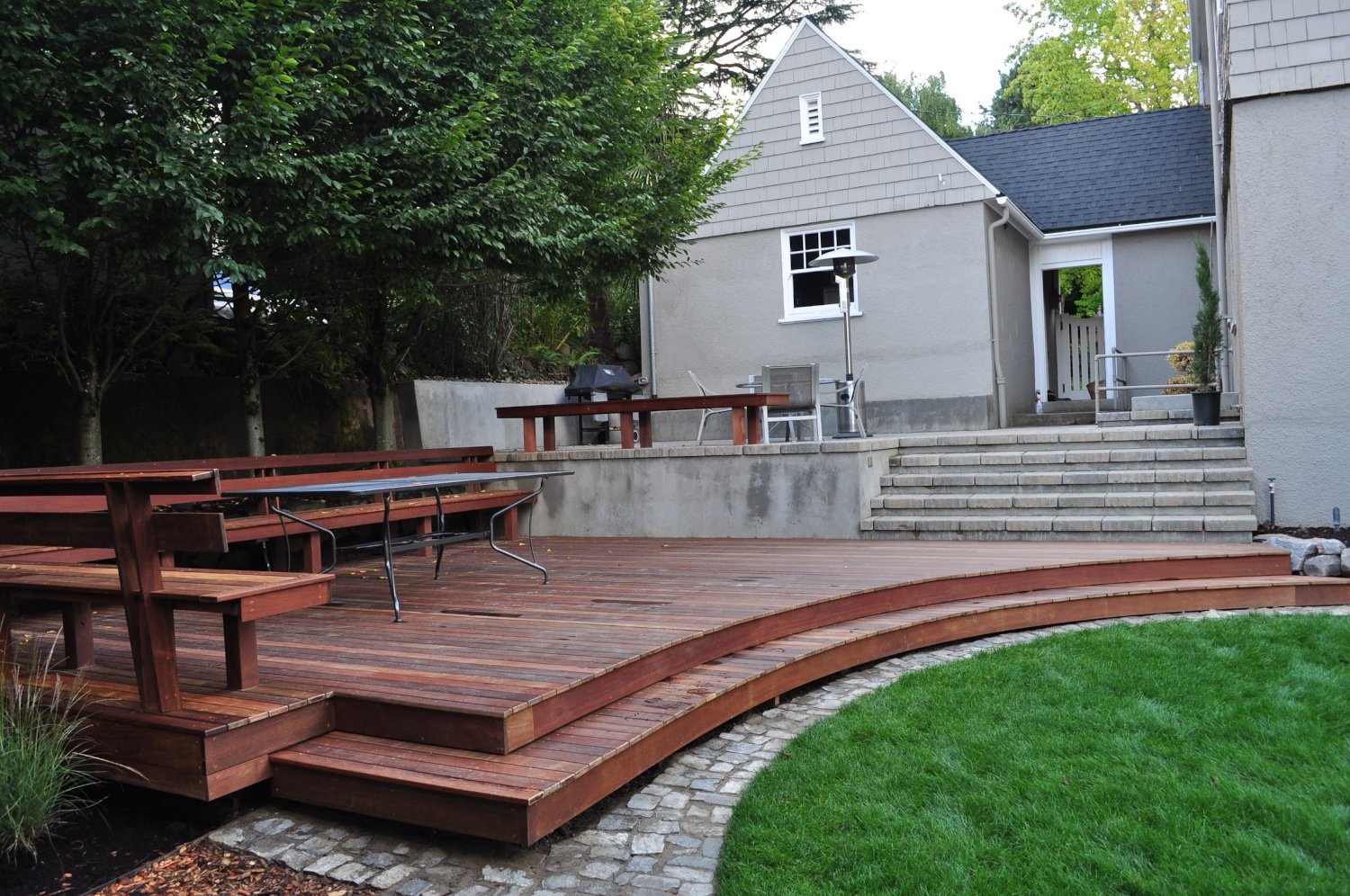 decks-back-deck - Portland Landscaping Company